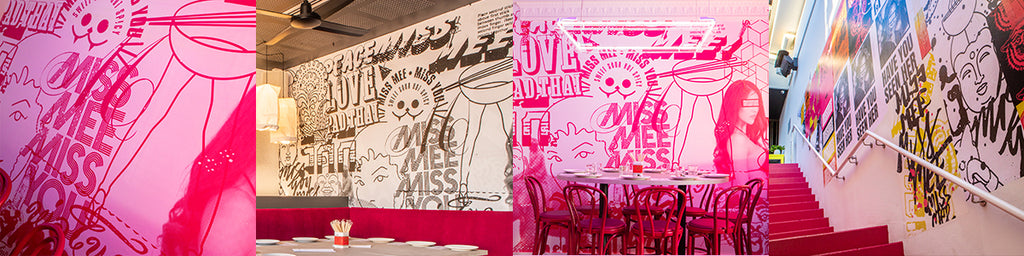 Making Miss Mee's Wallpaper – Left Bank Art Group
